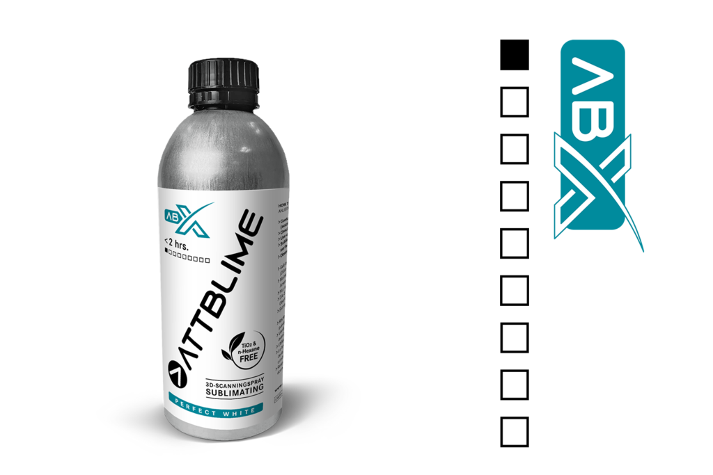ATTBLIME ABP-G (white) scanning spray semi-permanent 5,000 ml container ...